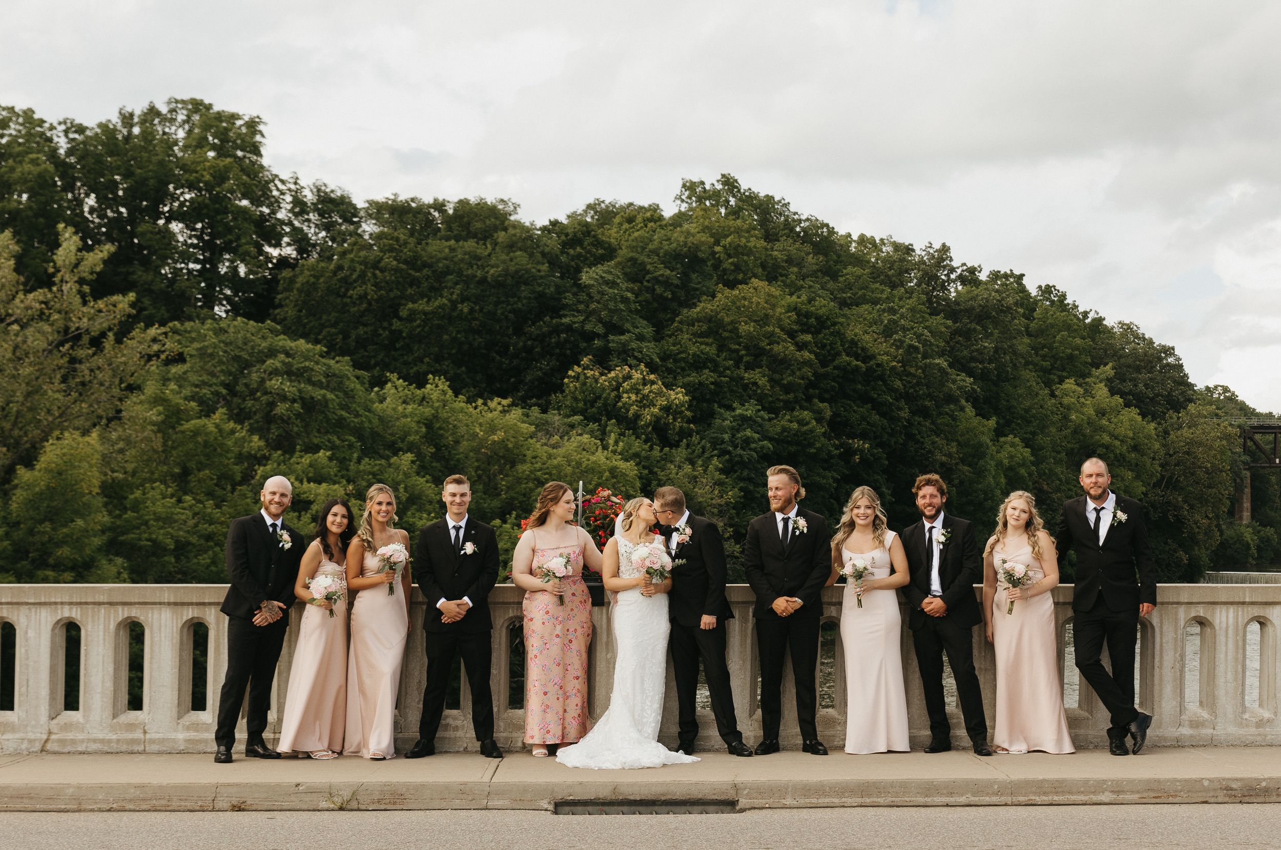 Paige and Ty's Romantic Paris, Ontario Wedding at River's Edge - Three ...