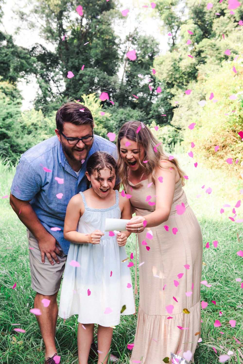 Gender Reveal Photographer in Charlotte, NC - Jasper Cove Photography