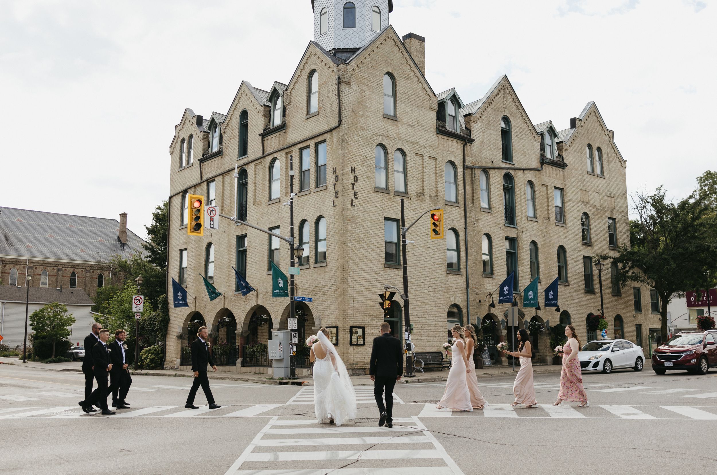 Paige and Ty's Romantic Paris, Ontario Wedding at River's Edge - Three ...