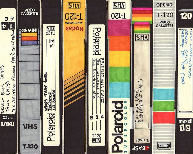 Rewinding Time: A Visual Collection of Vintage VHS Covers - Paula Ortiz