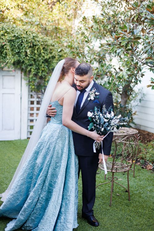 Kristin & Conor’s Intimate Blue & Terracotta Wedding at Magnolia ...