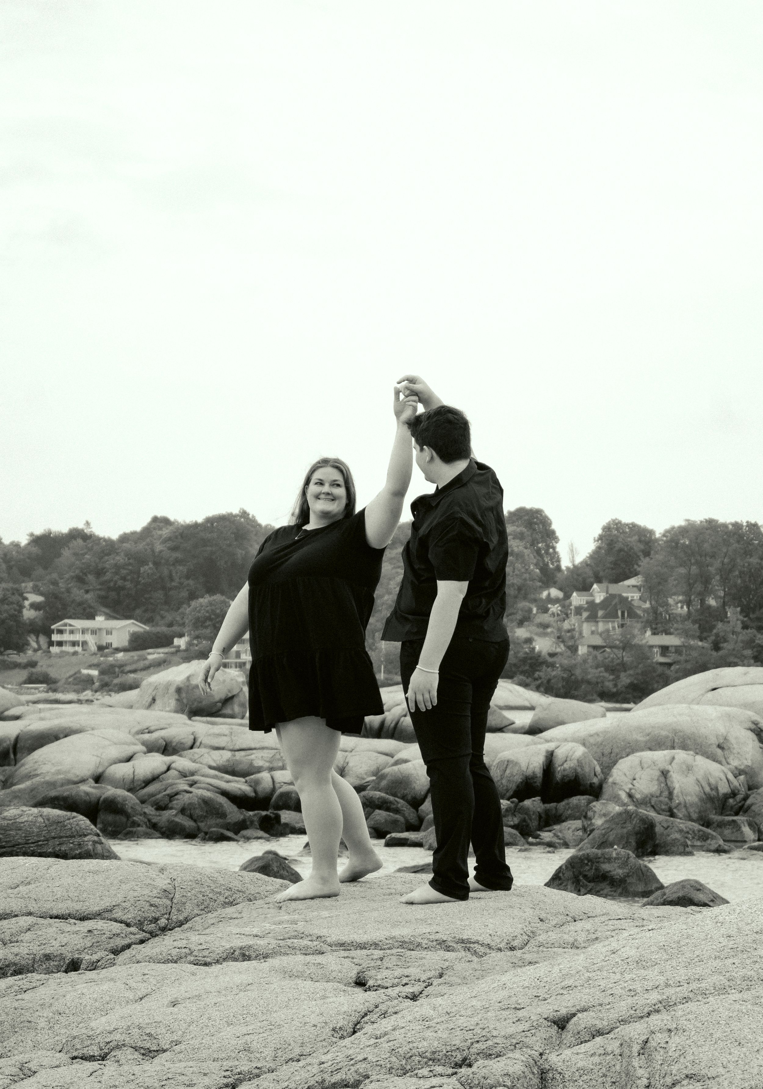 Rainy Day in Gloucester, MA - Matt & Meg - Ashley Ann Photo