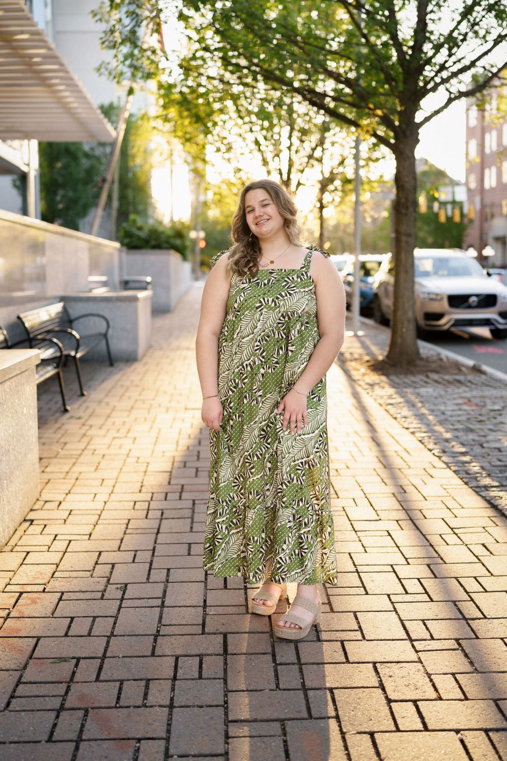 High School Senior Session at The Raleigh Rose Garden & The Capital ...