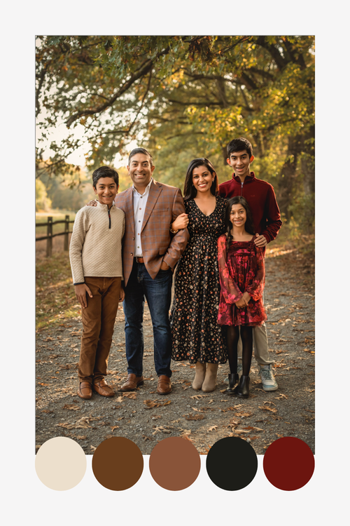 Best Colors For Fall Family Photos - Marietta Photographer : Christian ...