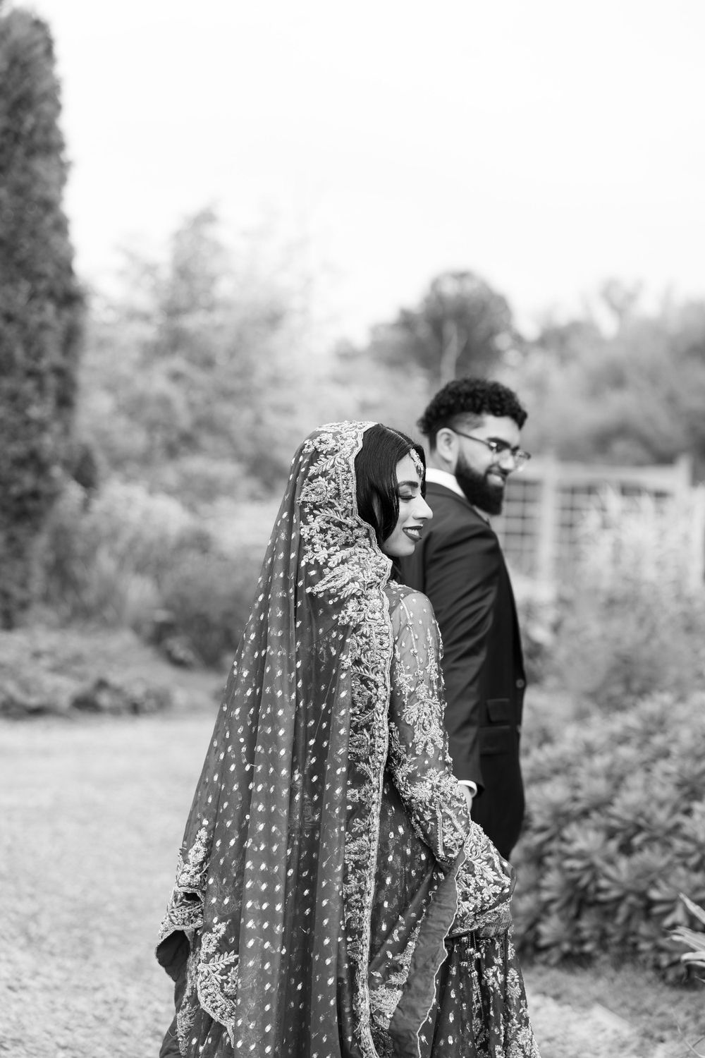 A Royal Affair in Red: Iqra & Saim's Reception at Toronto's Riverwood ...