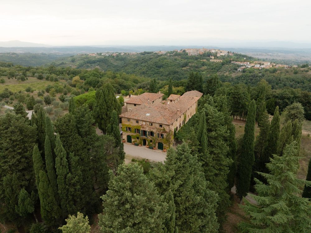 Intimate Destination Wedding at Villa Pozzolo, Tuscany | Romance in ...