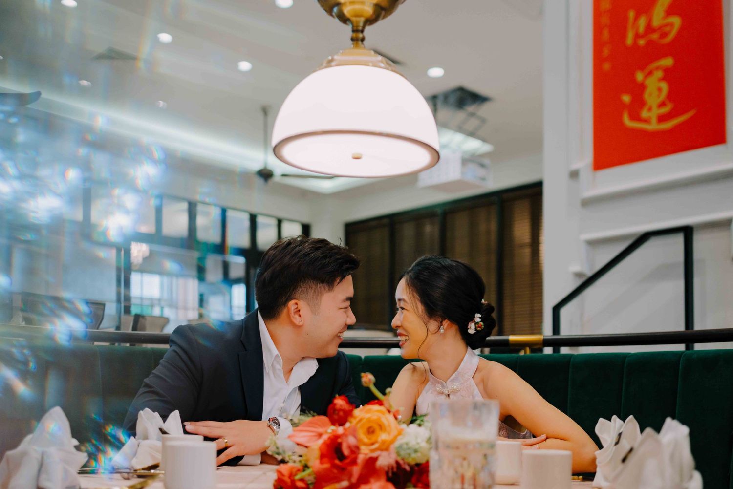 The Day Elaine and Joel Celebrated their Wedding at the Grand Shanghai ...