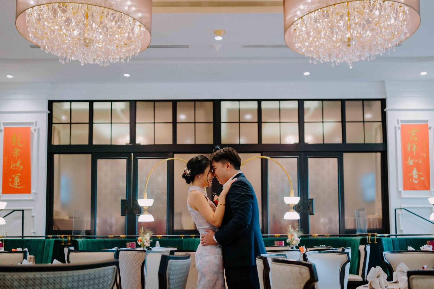 The Day Elaine and Joel Celebrated their Wedding at the Grand Shanghai ...