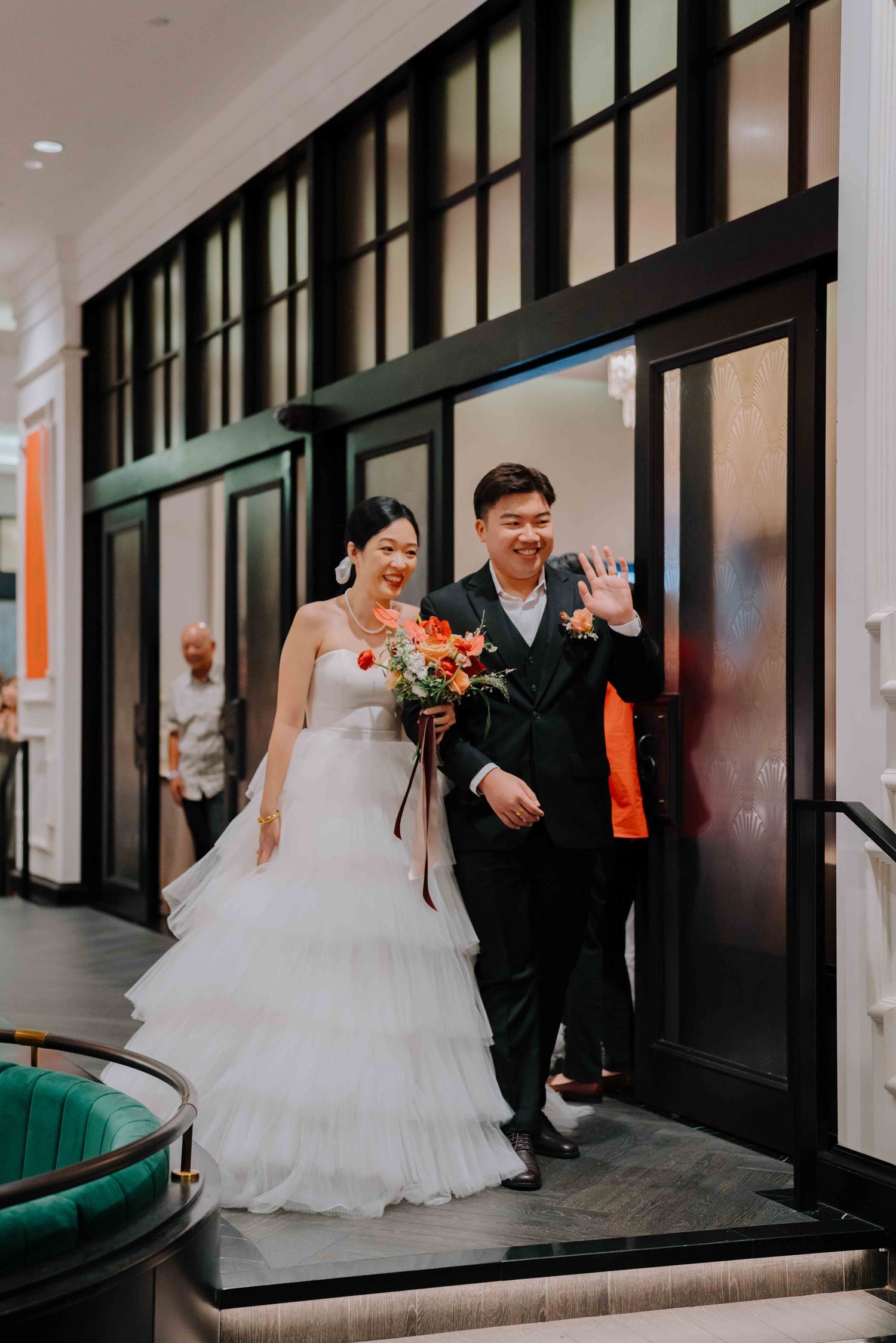 The Day Elaine and Joel Celebrated their Wedding at the Grand Shanghai ...