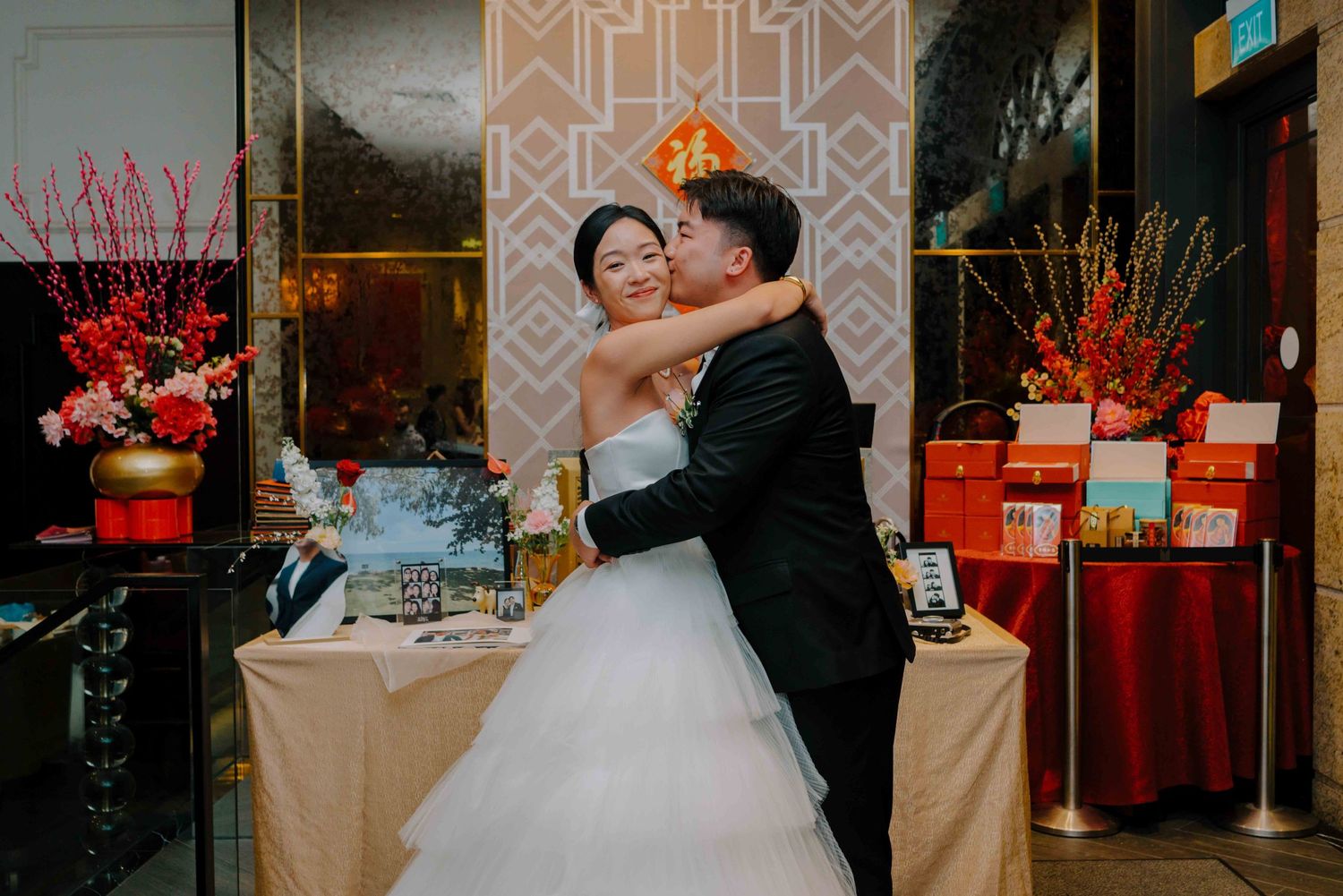 The Day Elaine and Joel Celebrated their Wedding at the Grand Shanghai ...