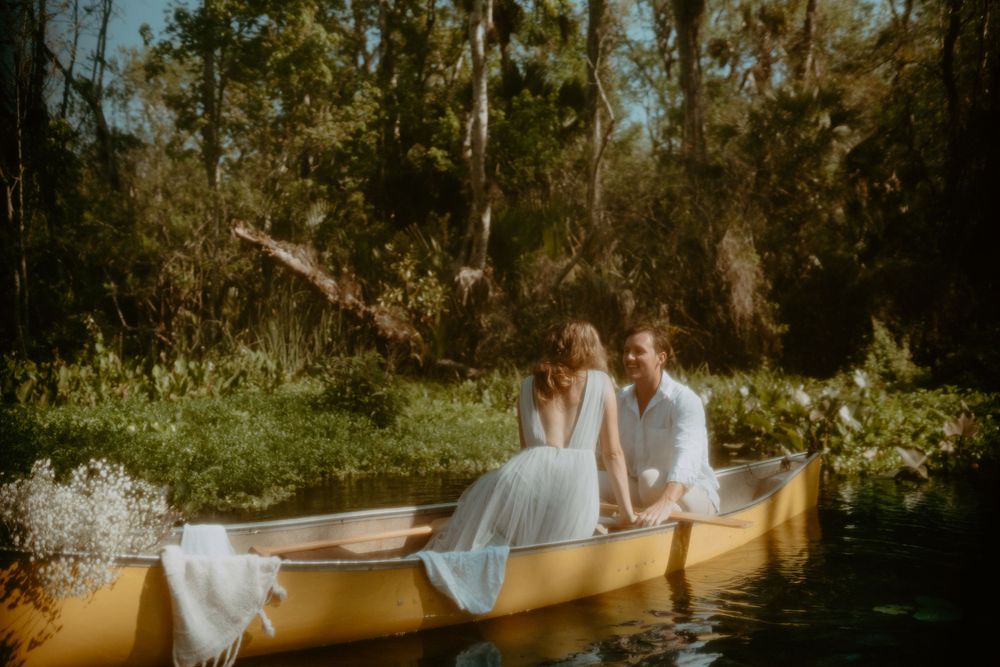 The Notebook Inspired Engagement Session at Florida's Natural Springs ...