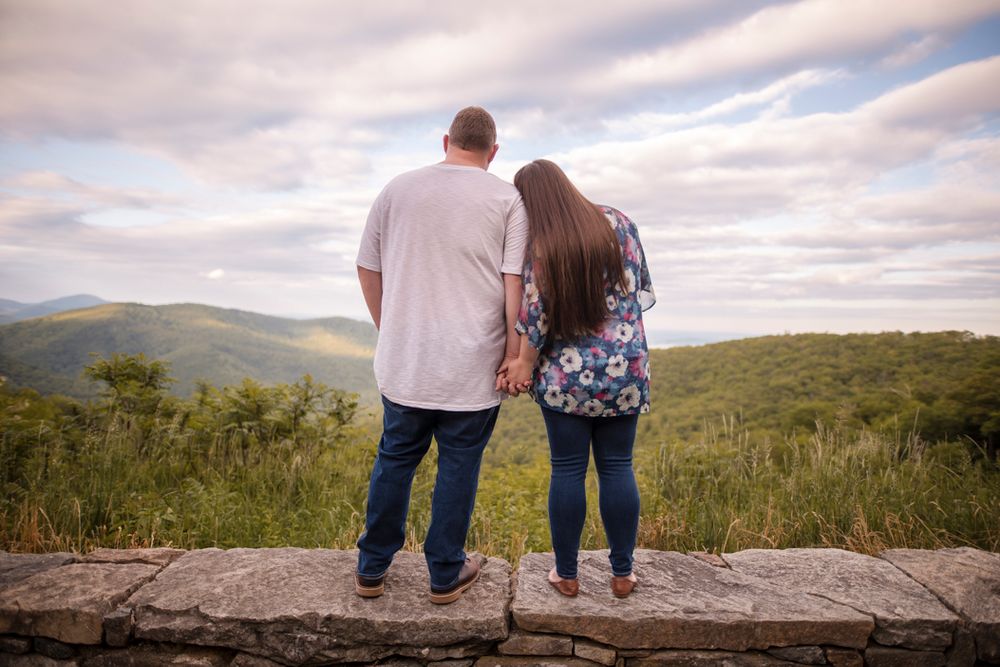 Delaware Engagement at Shenandoah National Park | Jamie + Jarred ...