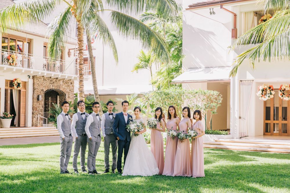 NATHAN + XIAOYU | AKALA CHAPEL + HALEKULANI HOTEL WEDDING | HAWAII ...