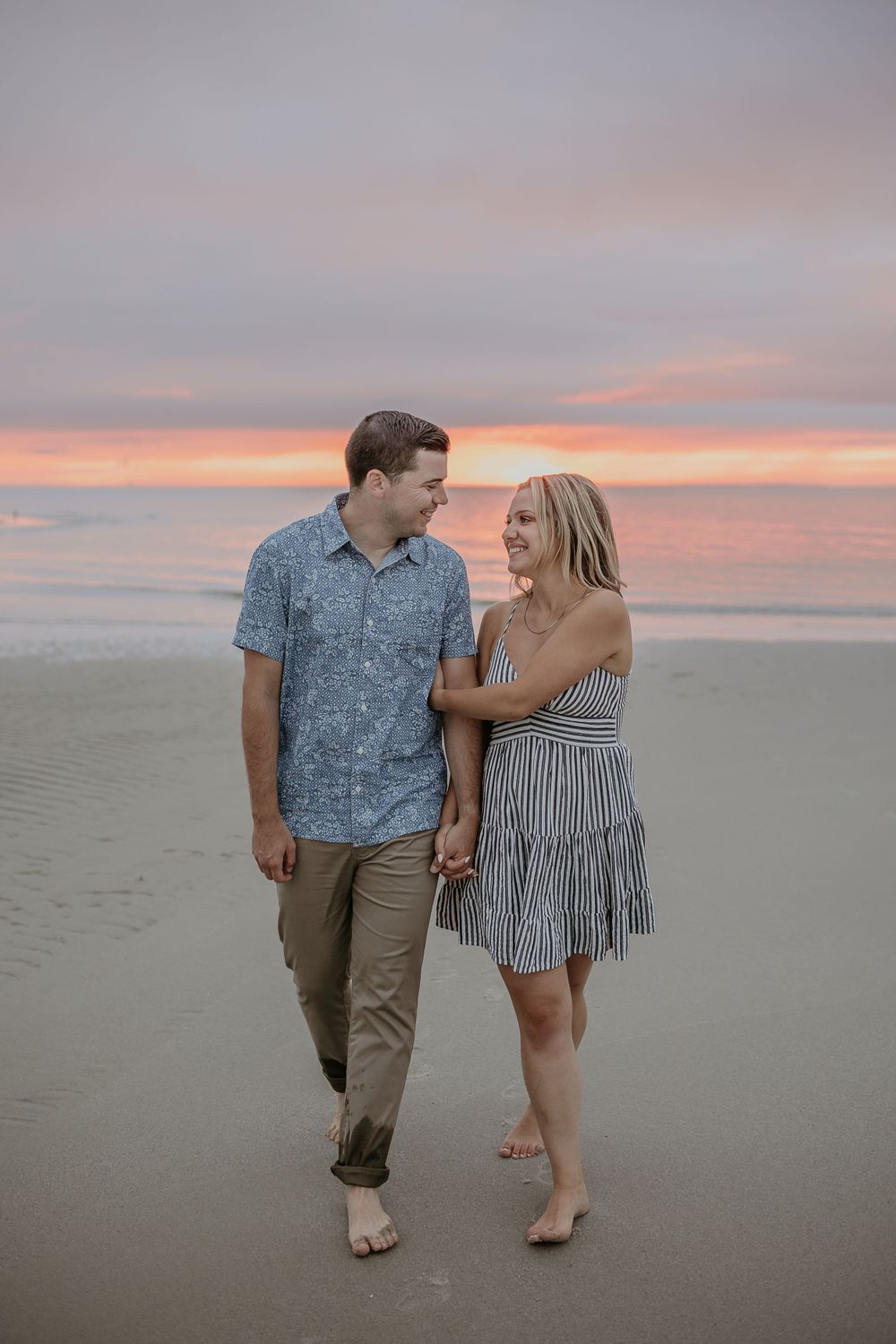 Elizabeth + Kyle - Cape Cod Engagement - Emmé Capra Photography
