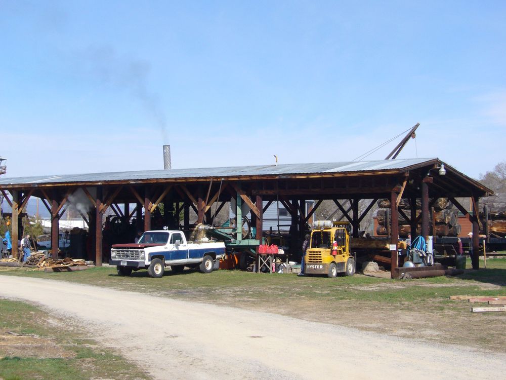 Steam Powered Sawmill - Forestry Days