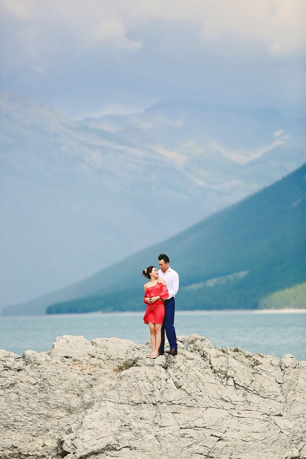 Daisy & Eddie's Adventure-Filled Engagement Photo Session: Banff and ...