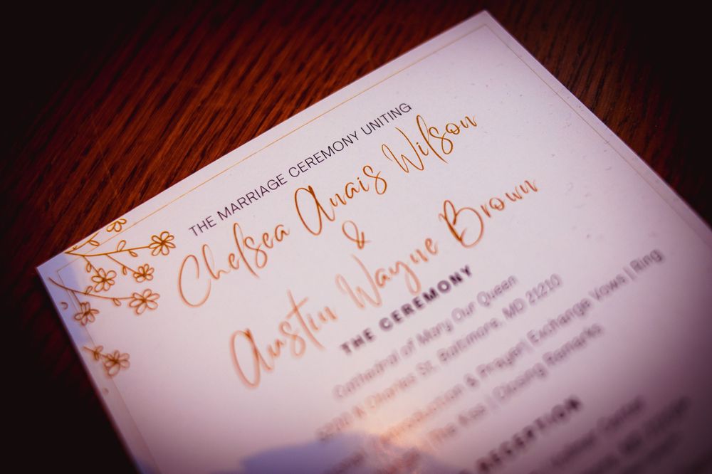 A Dream Wedding Journey: Austin and Chelsea's Baltimore Bliss ...