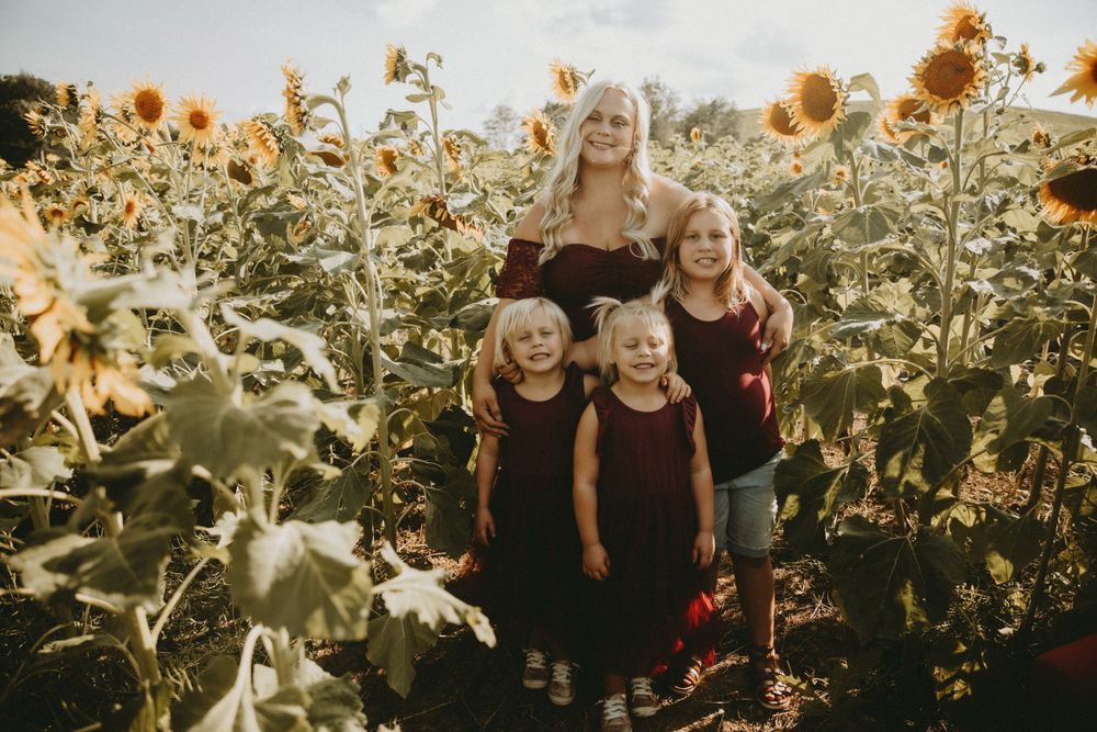 The Rustic Ranch Sunflower Field | Mommy & Me - Allisha Linnea' Photography