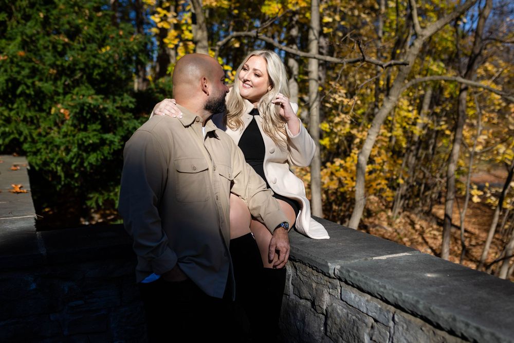 Fall Engagement Photography at the Sunken Garden – Rochester, NY’s ...