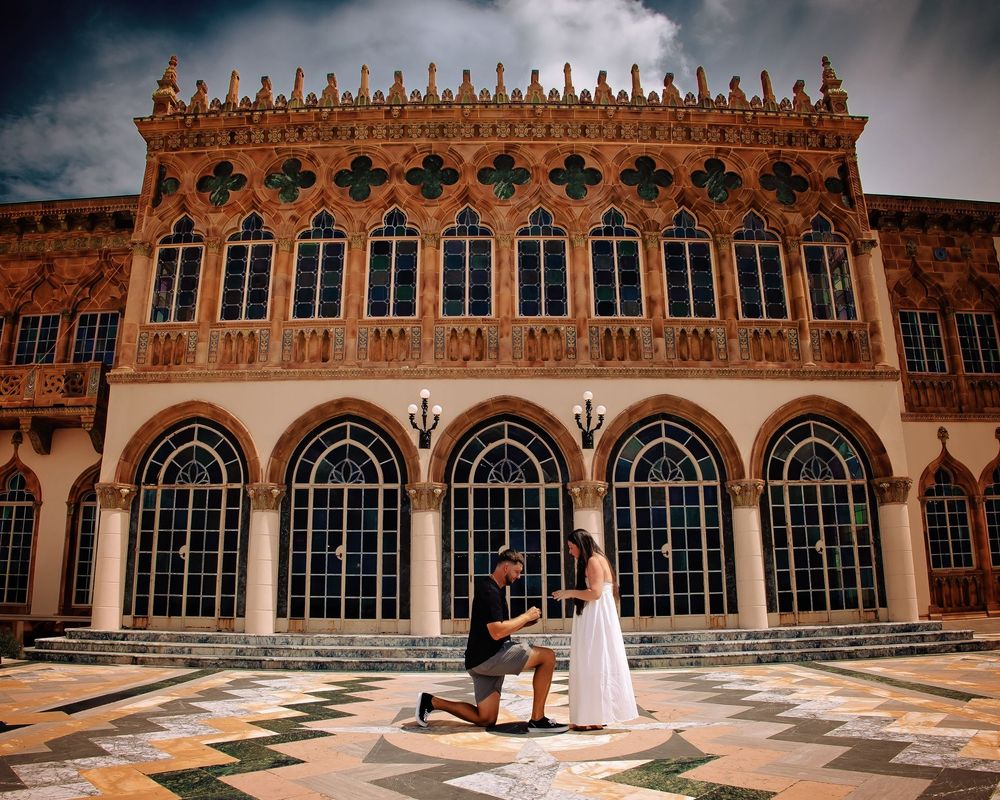 The Ringling Museum Proposal - Lil Snaps Photography
