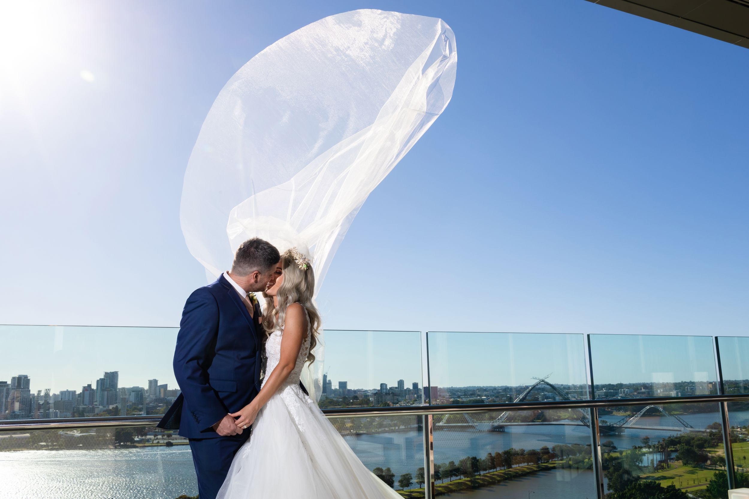 ZOE AND CHRIS - CROWN PERTH WEDDING - Kirsten Graham Photography Fremantle