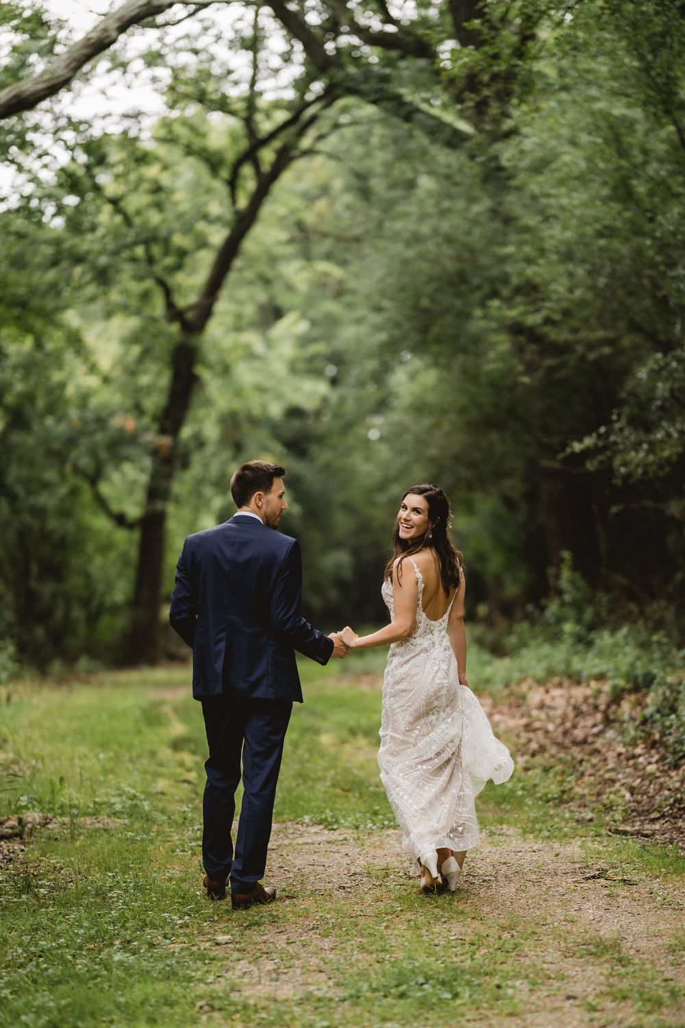 Nicole + Brandon's Wedding at Springbrook Events in Burnett, Wisconsin - Sara Baillies Photography