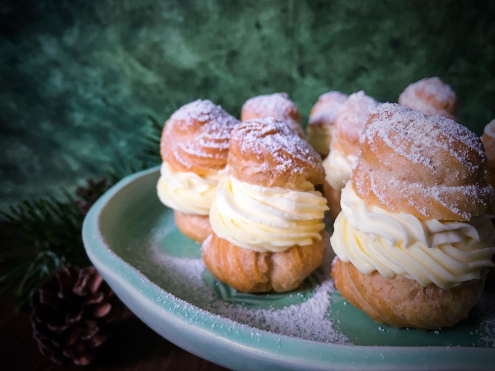 Passion Fruit Profiterole - Three Pod Studio