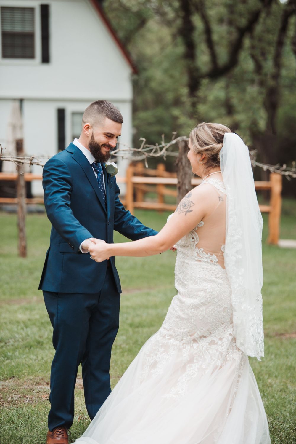 Britney & PJ - Micro Wedding Miller's Creek Rustic Events - Michelle ...