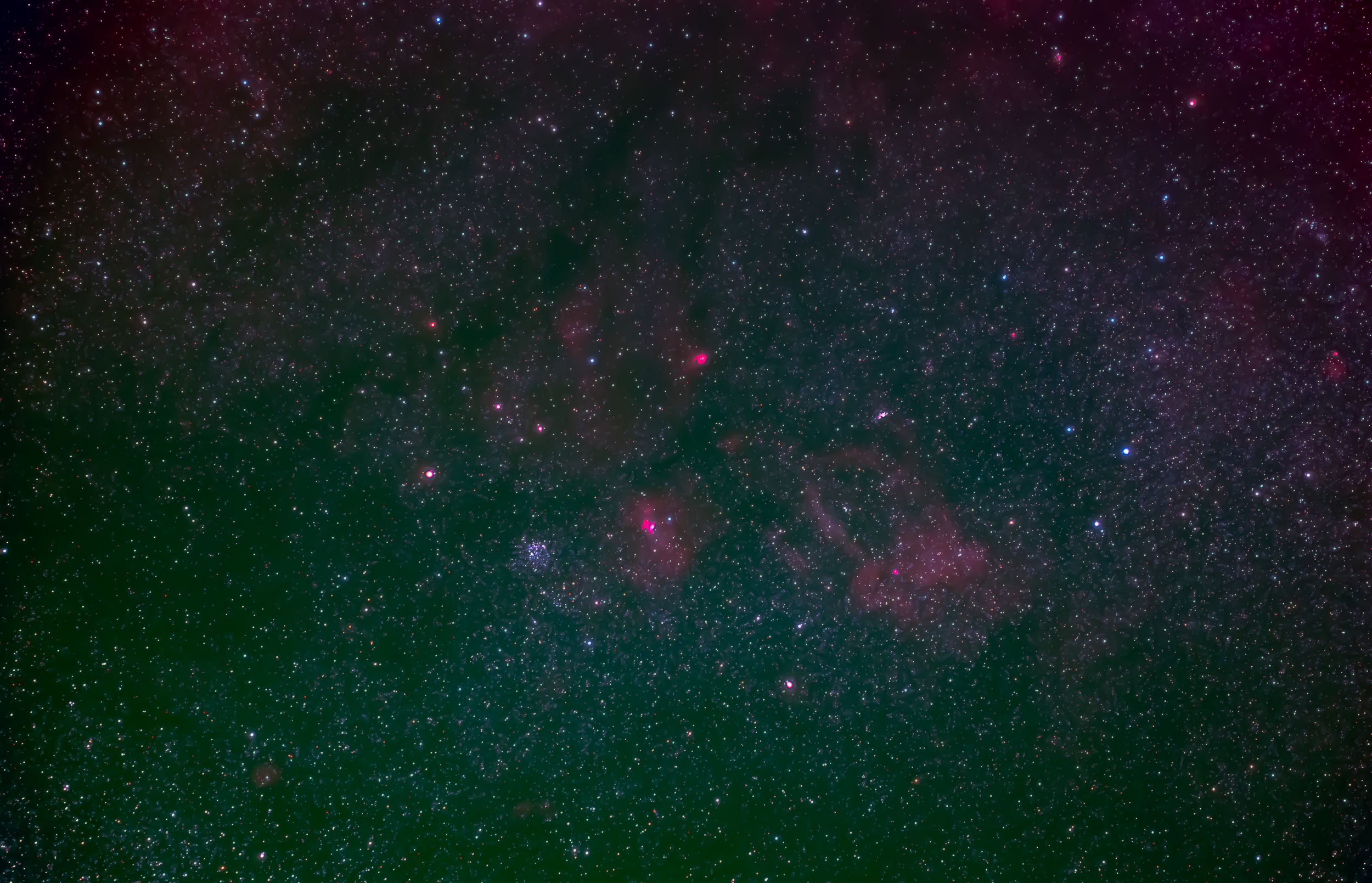 Lobster Claw, Bubble Nebula & M52 - Benes Photography