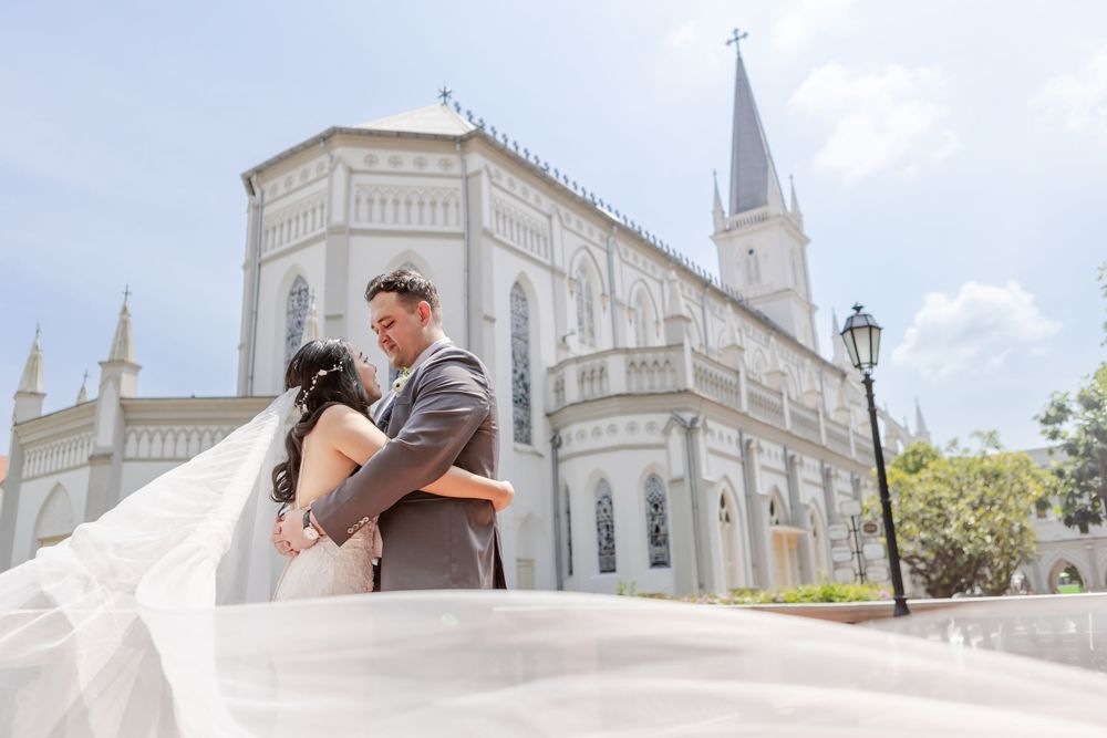 Eunice & Nicholas | Floral Fairytale-esque Church Wedding @ CHIJMES ...