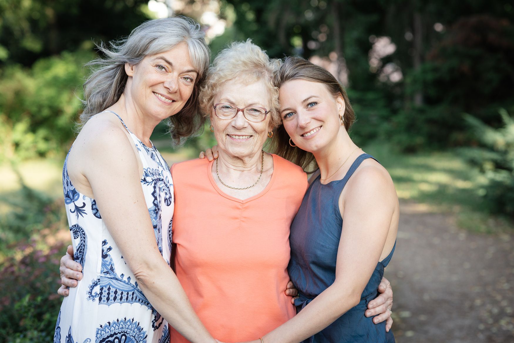 Fotoshooting der Generationen