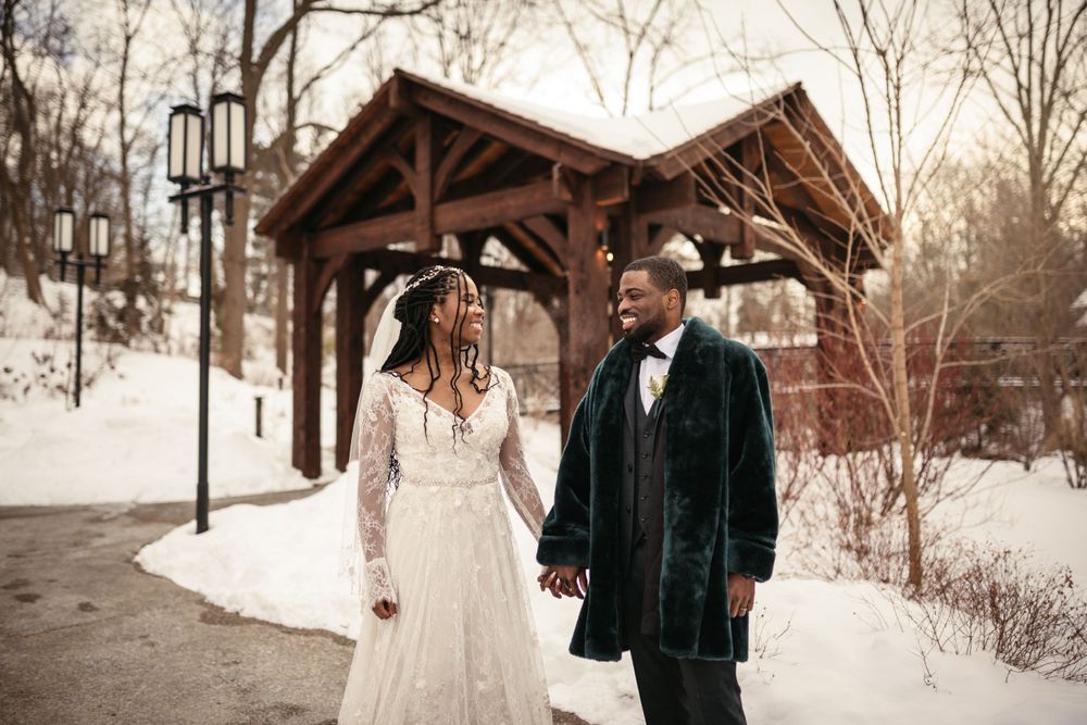 Dreamy Winter Wedding at Ancaster Mill - Akilah & Jovan - Geoff Shaw ...