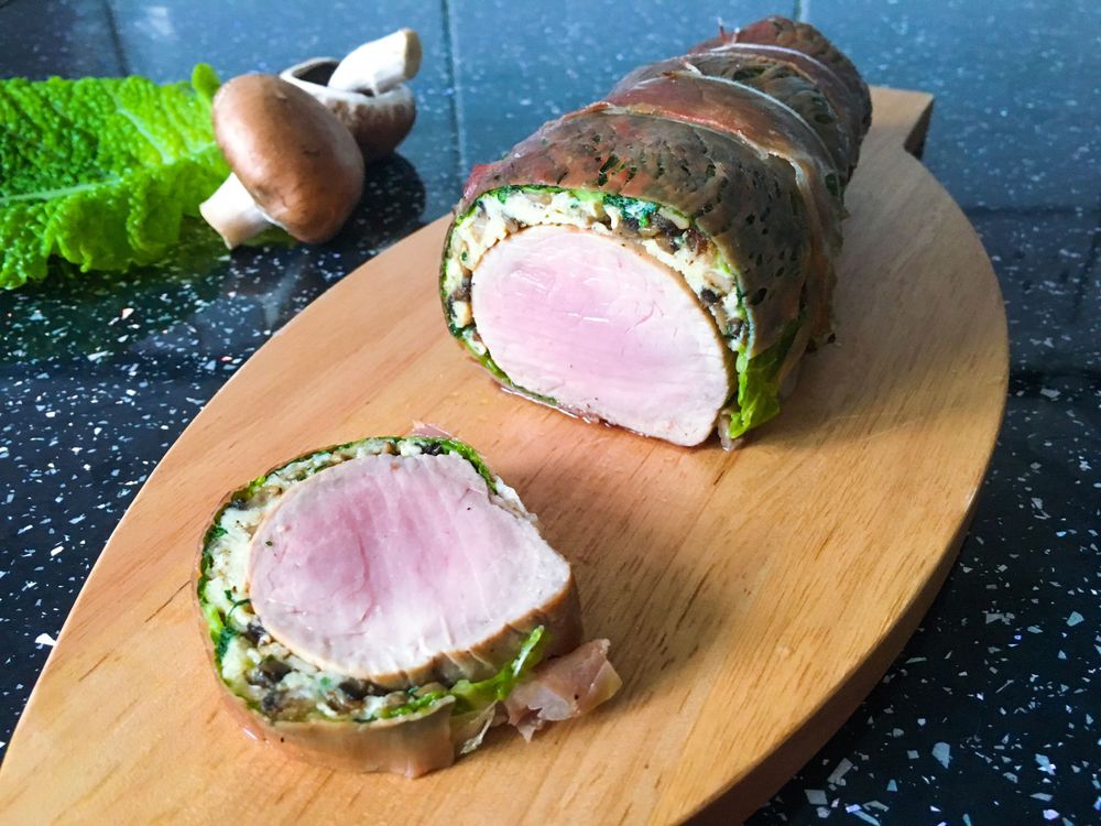 Pork À La Colbert - Three Pod Studio