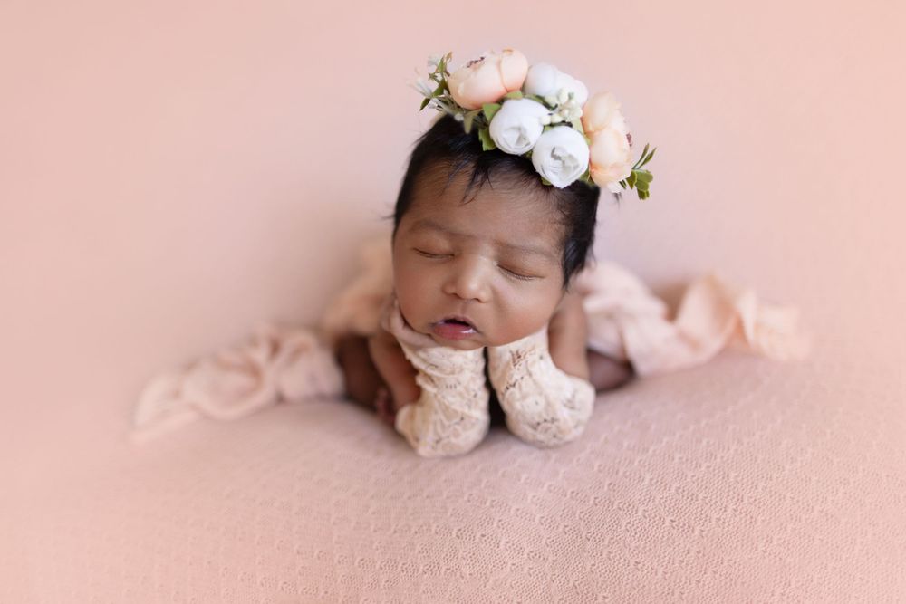 Rosey Pink Newborn Photos for this Tampa Baby Girl - DigitalMyst ...