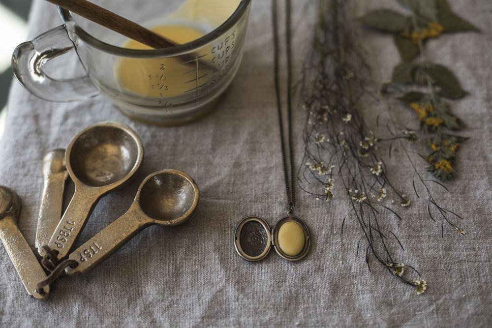 Perfume Locket Tutorial - A Quiet Life at Home