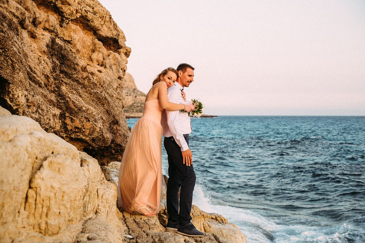 A SANDY BOHEMIAN BEACH WEDDING / SIRENS BEACH/ AYIA THEKLA / CYPRUS ...