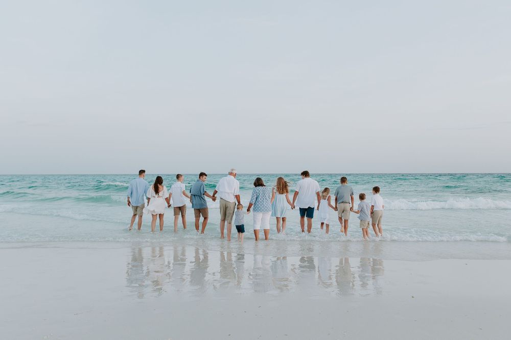 The K Family // Florida Multi-Generational Beach Family Session in ...