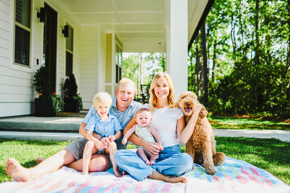 The Rawl Family at Home in Wilmington, NC - Visuals by Helen Powell