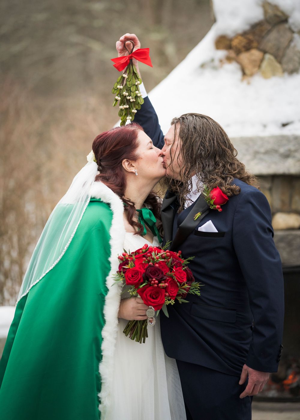 Winter Wedding- Harrington Farm- Princeton, MA- Andrea & Joel - Joe ...
