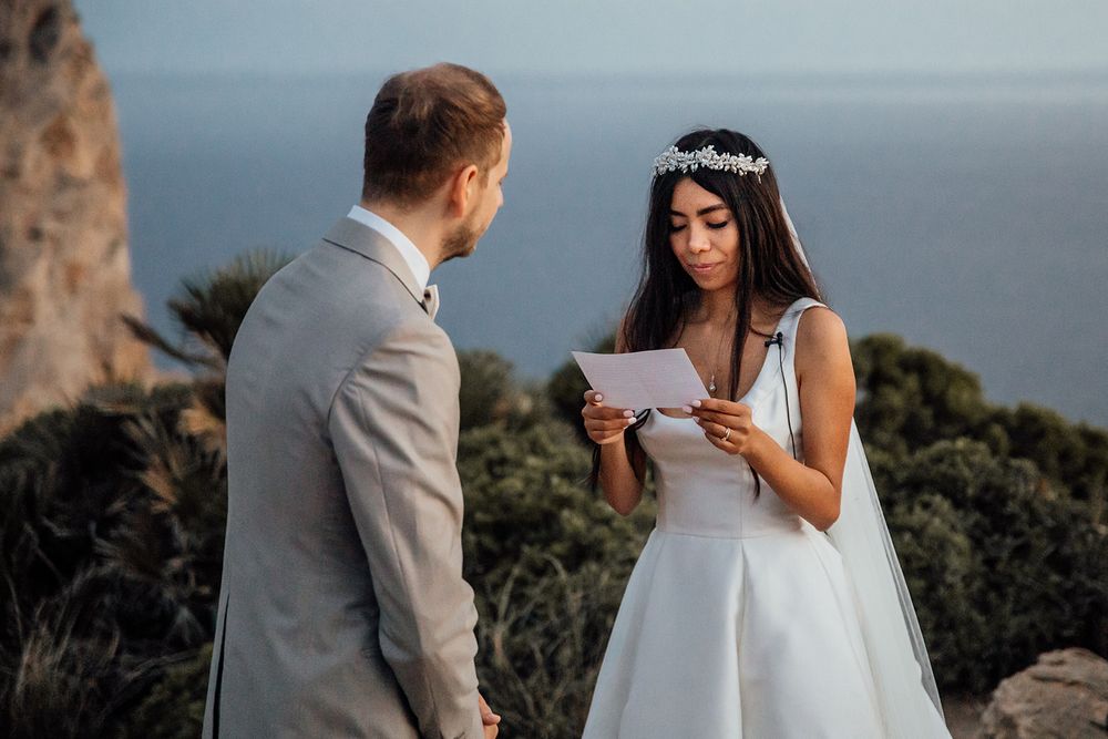 Wie schreibt man ein Eheversprechen? - Eric and Tata