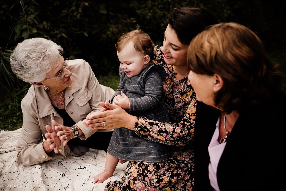 Four Generations of Women - Katiebee Photography