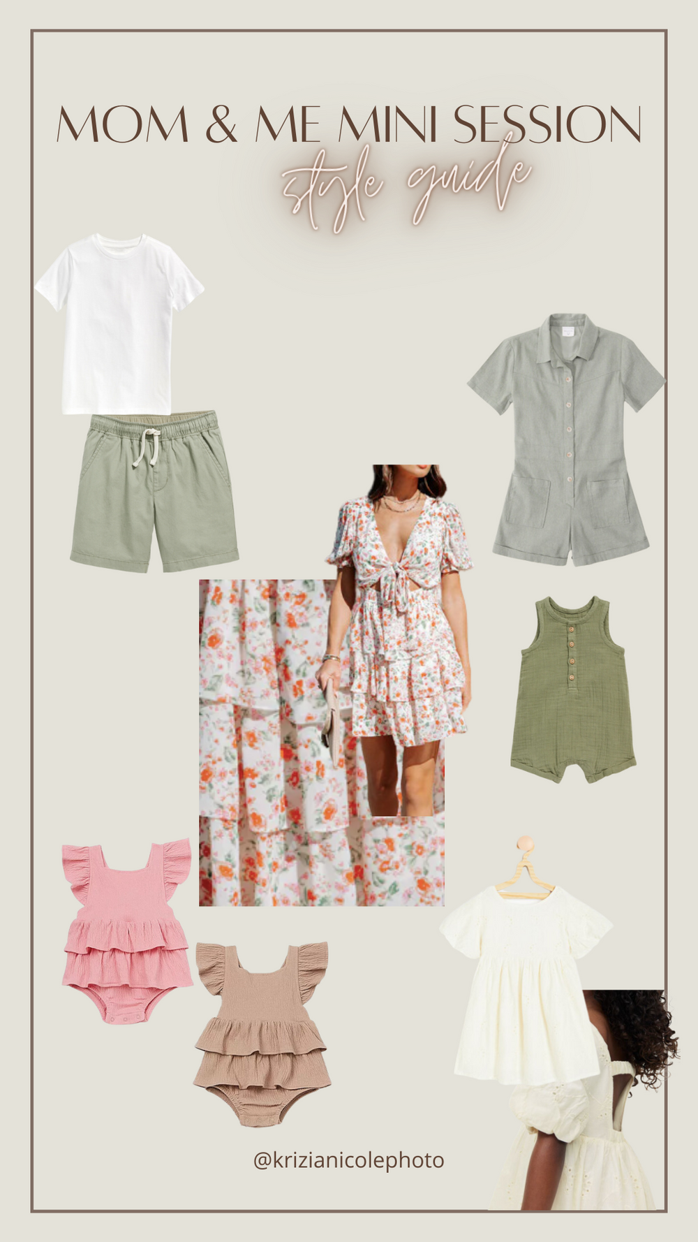 Mom & Me Mini Session Guide - Krizia Nicole Photography