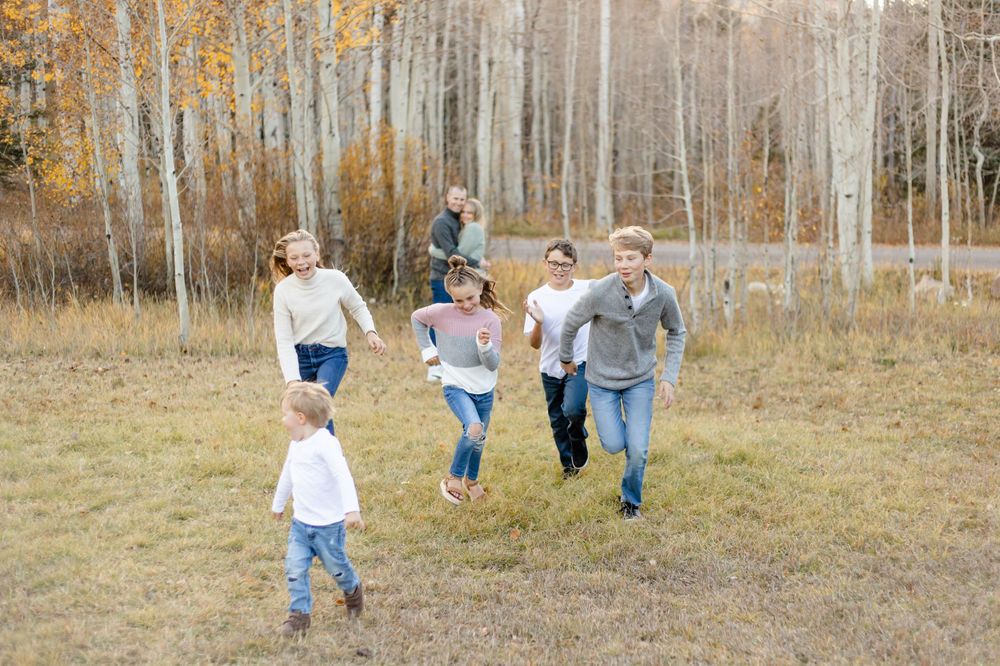 Kevin and Tami Rasmussen Family - Bluebird Photography