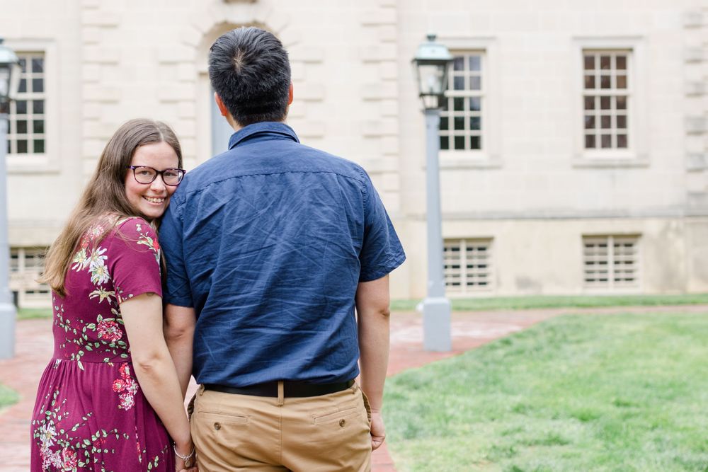 Sarah & Andrew's Old Town Engagement Session - Kristyn Romell Photography