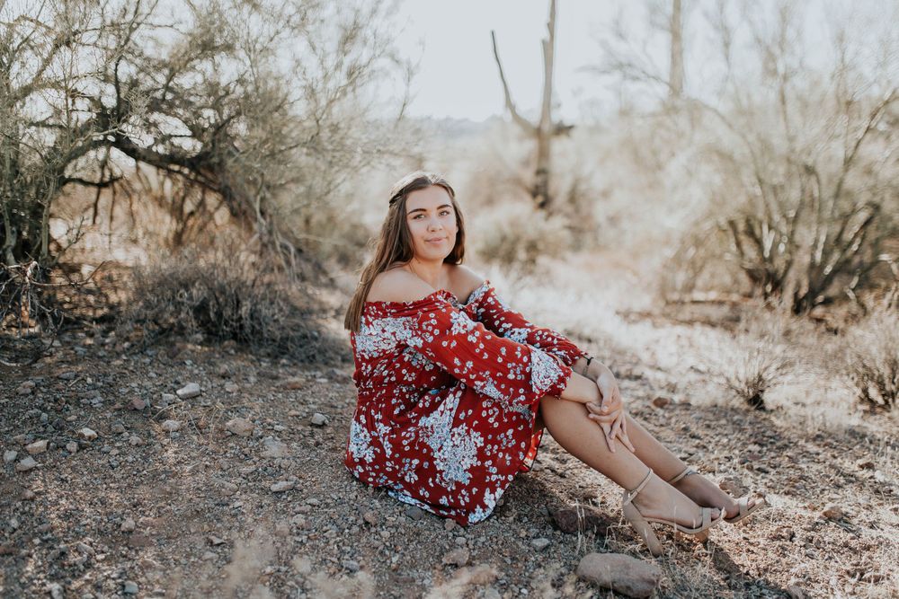Madi ASU Senior - Rayann Marie Photography