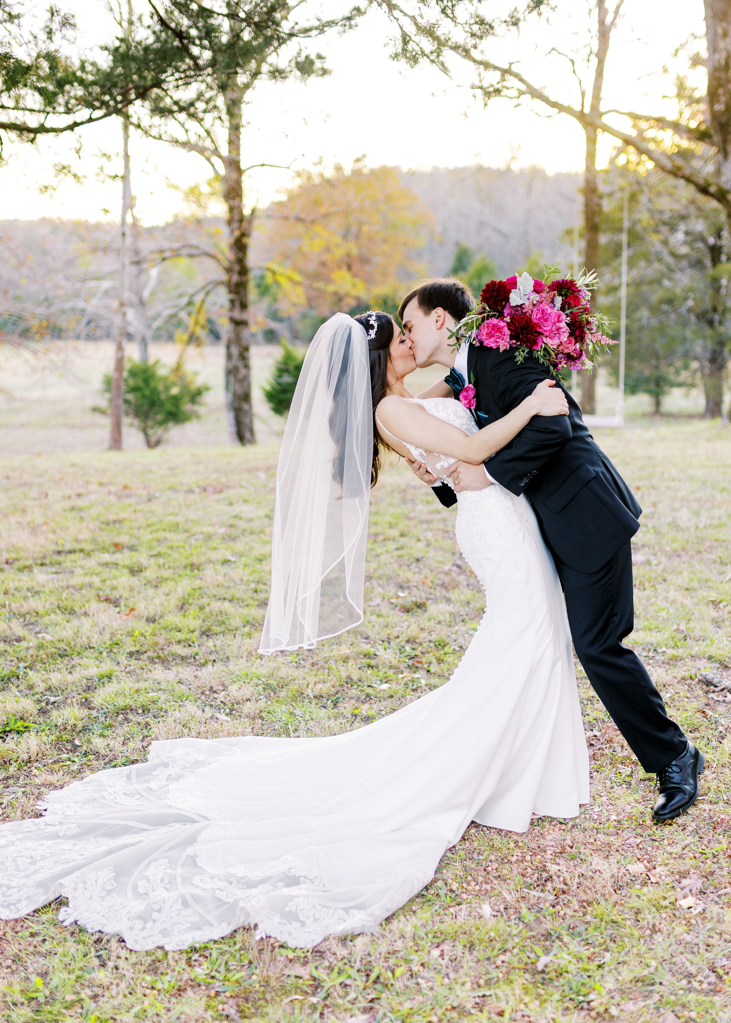 Stunning Garden Party Wedding at Packard Point Ranch on Film - Christi ...