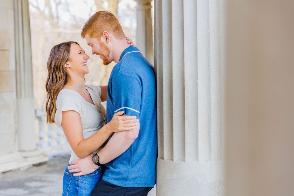 Elevated Engagement: Seasonal Engagement Photos in Kansas City - Dannie Dan-Irabor Photography ...