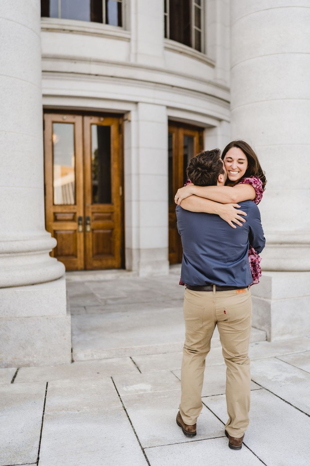 Rachel + David's Engagement Session at the Monona Terrace + UW ...