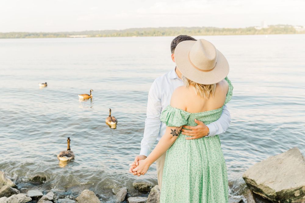 Sydney & Justin's Old Town Alexandria Engagement shoot - Kristyn Romell ...