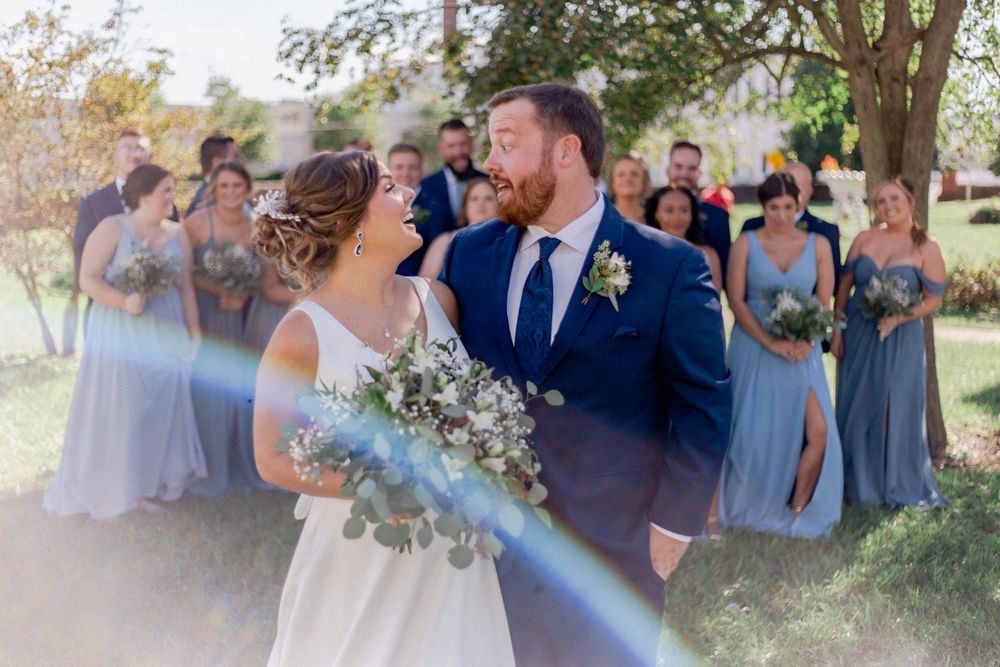 Summer Wedding at a The Carriage House at Howard Steamboat Museum in ...